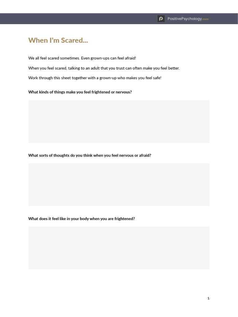When-I'm-Scared | PDF