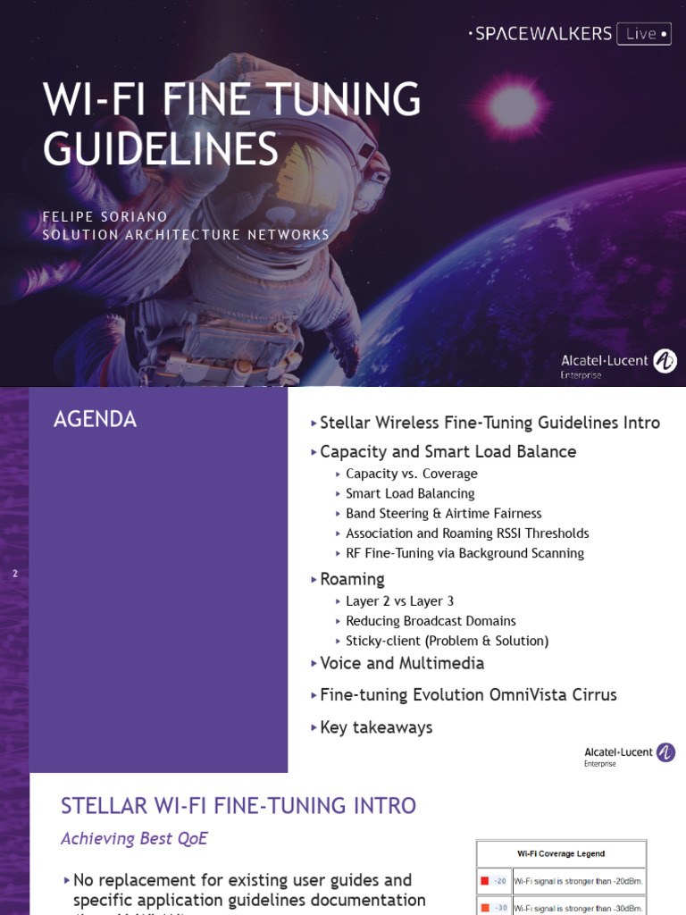 Omni Access Stellar Wi Fi Fine Tunning Guidelines Spacewalkers Live ...
