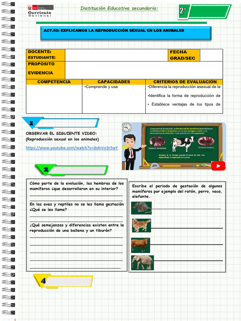 A-2º Act 2 Cyt Unid 5 - Sem 1 | PDF | Science & Mathematics