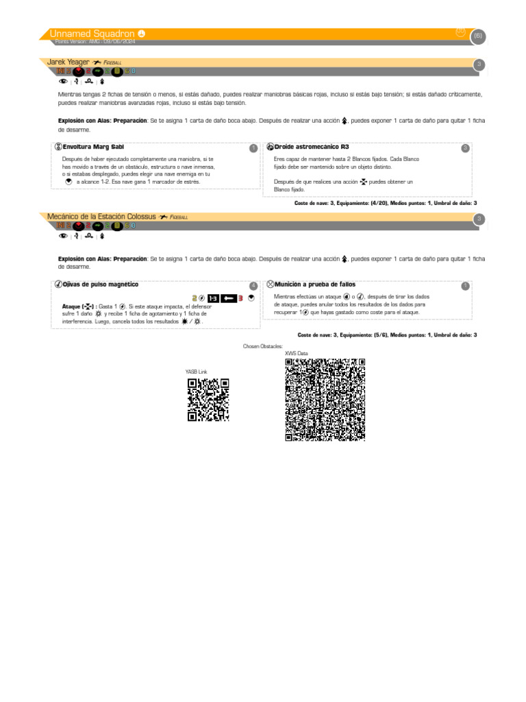 Fireball Escuadrón 2 | PDF