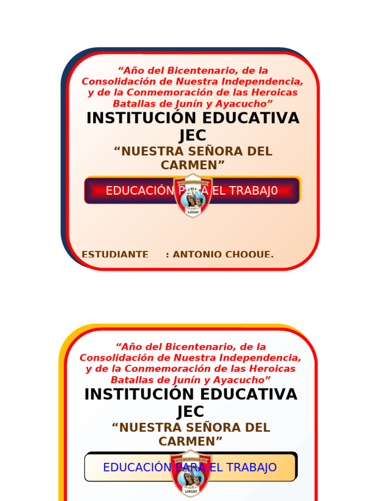 1º Rótulo Del Portafolio de Ept 2024 | PDF