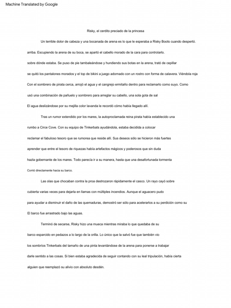 By Eyebeast Risky, The Princess's Prized Traducido | PDF