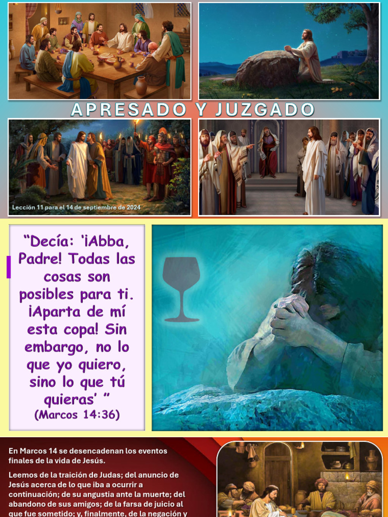 Apresado Y Juzgado: Lección 11 para El 14 de Septiembre de 2024 | PDF