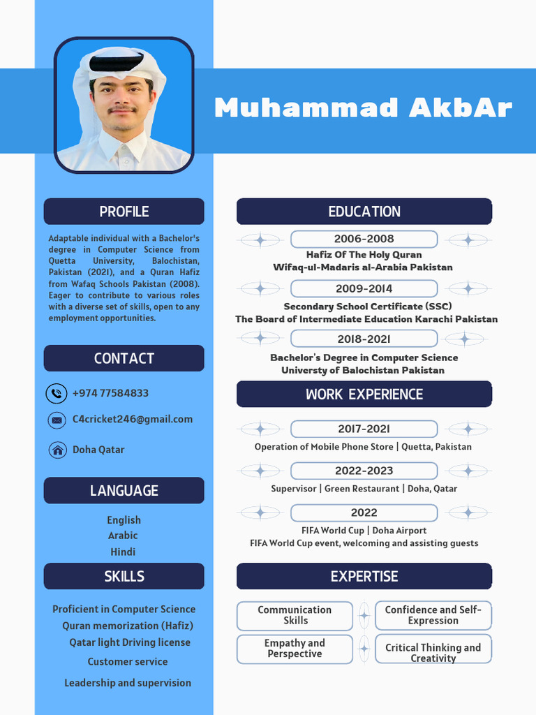 Resume English 1 | PDF