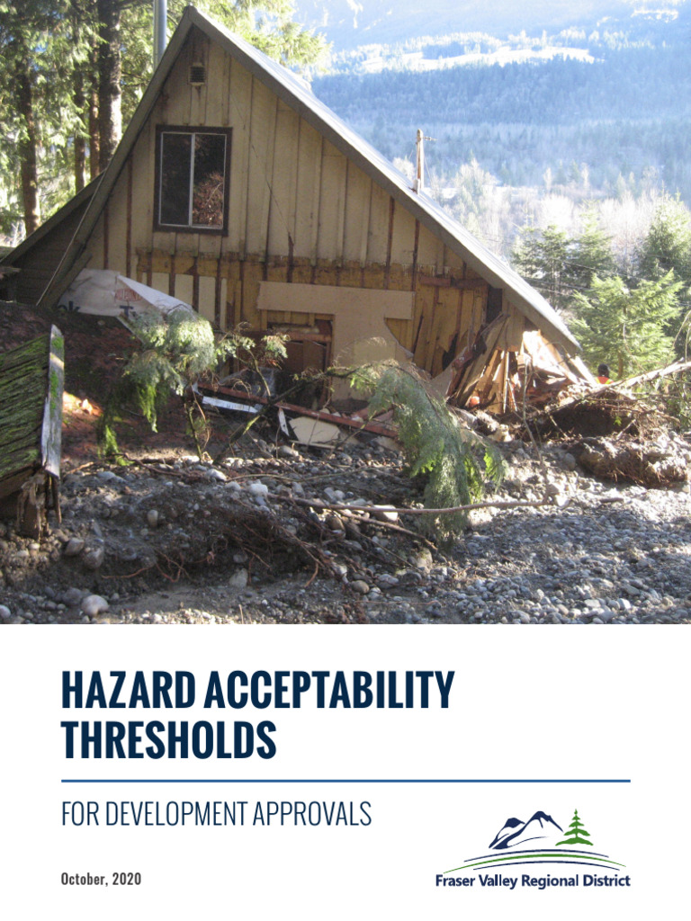2020 Hazard Acceptability Thresholds | PDF