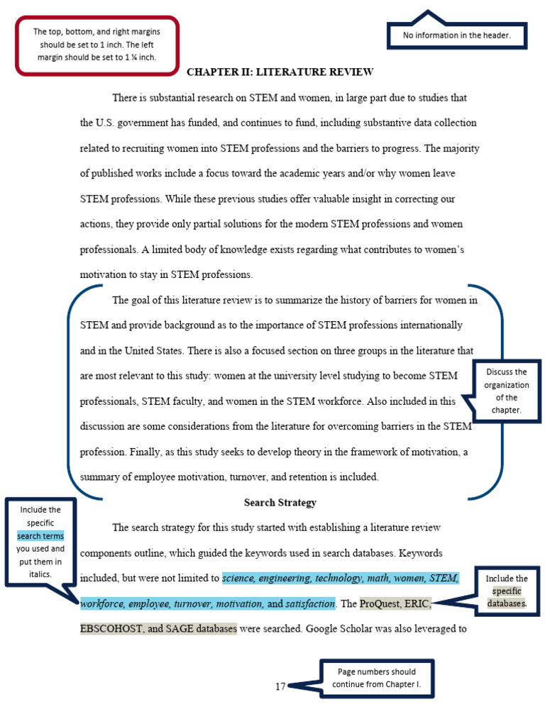 Dissertation Chapter 2 Annotated Sample - 0 | PDF