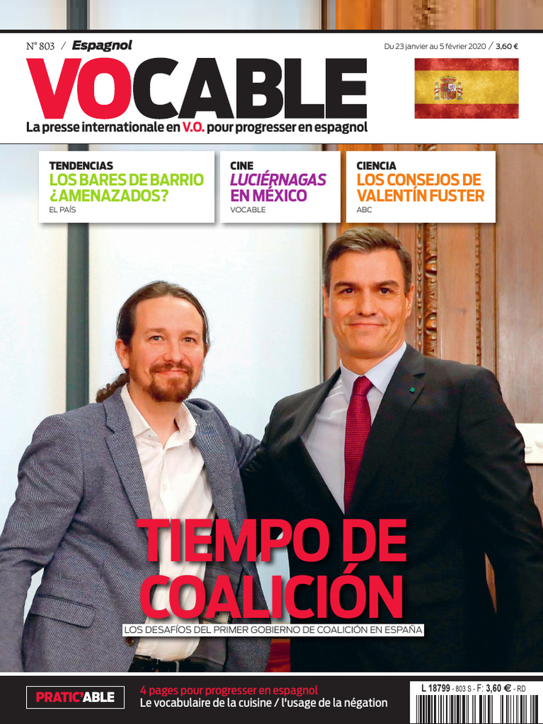 2020-01-23 - Vocable Espagnol | PDF