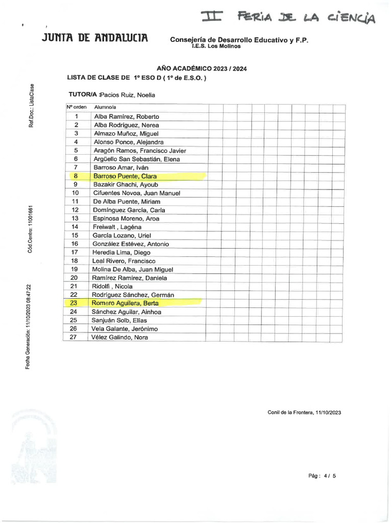 II Fera Ciencia | PDF