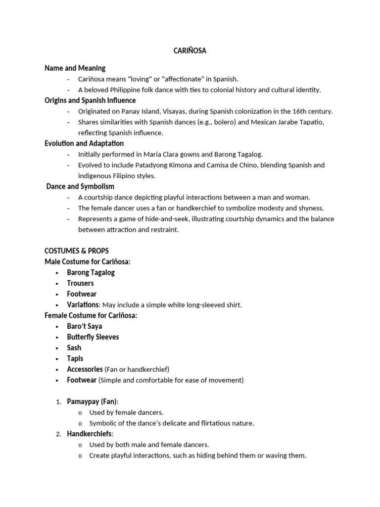 CARIÑOSA | PDF