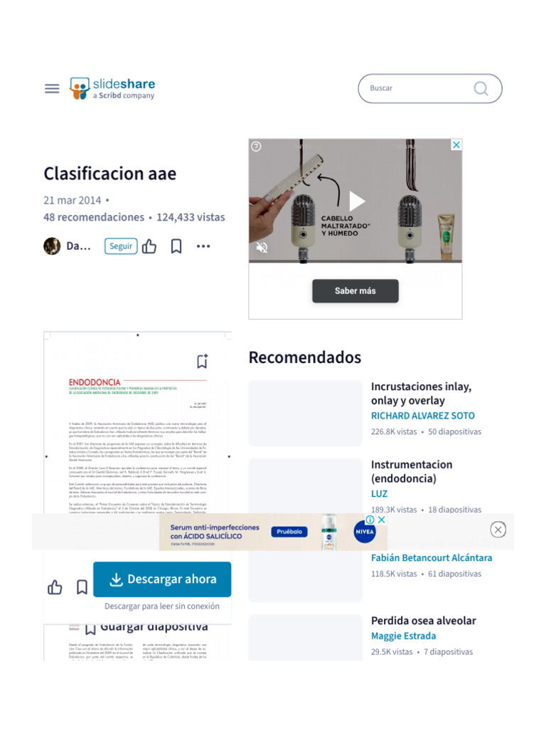 Clasificacion Pruebas Pulpares - PDF | PDF