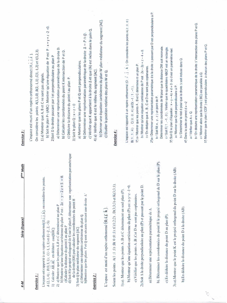 Espace (2) (Kouche) | PDF