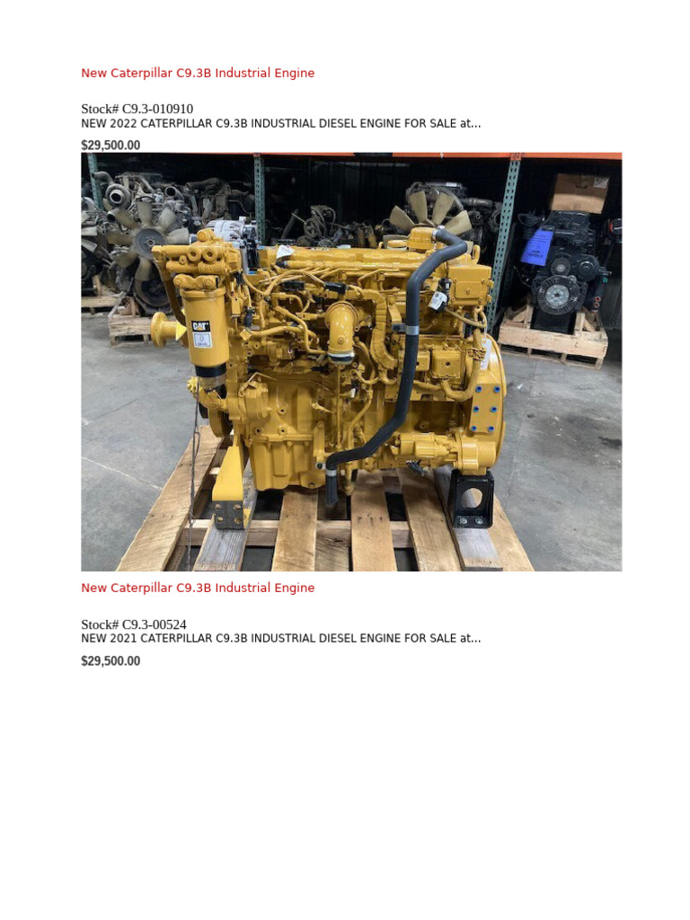 CAT PRICE LIST | PDF