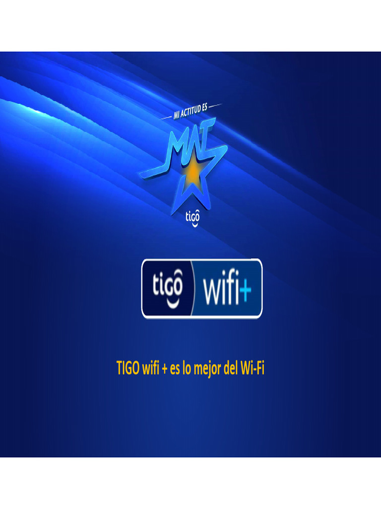Manual Instalación Tigo Wi-Fi | PDF