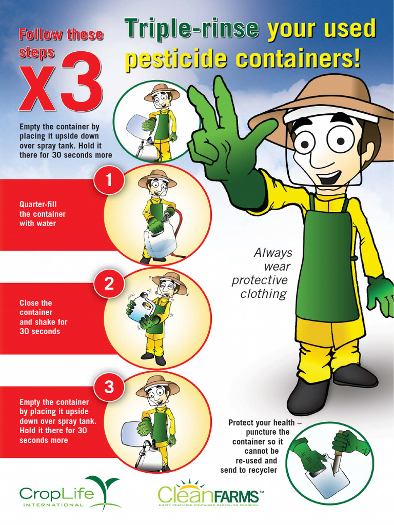 Triple Rinse Poster | PDF