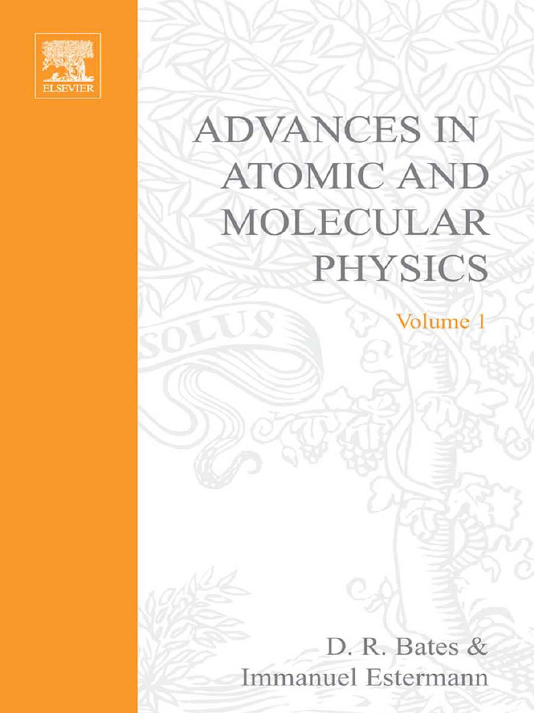 (D.R. Bates and Immanuel Estermann (Eds.) ) Advance | PDF