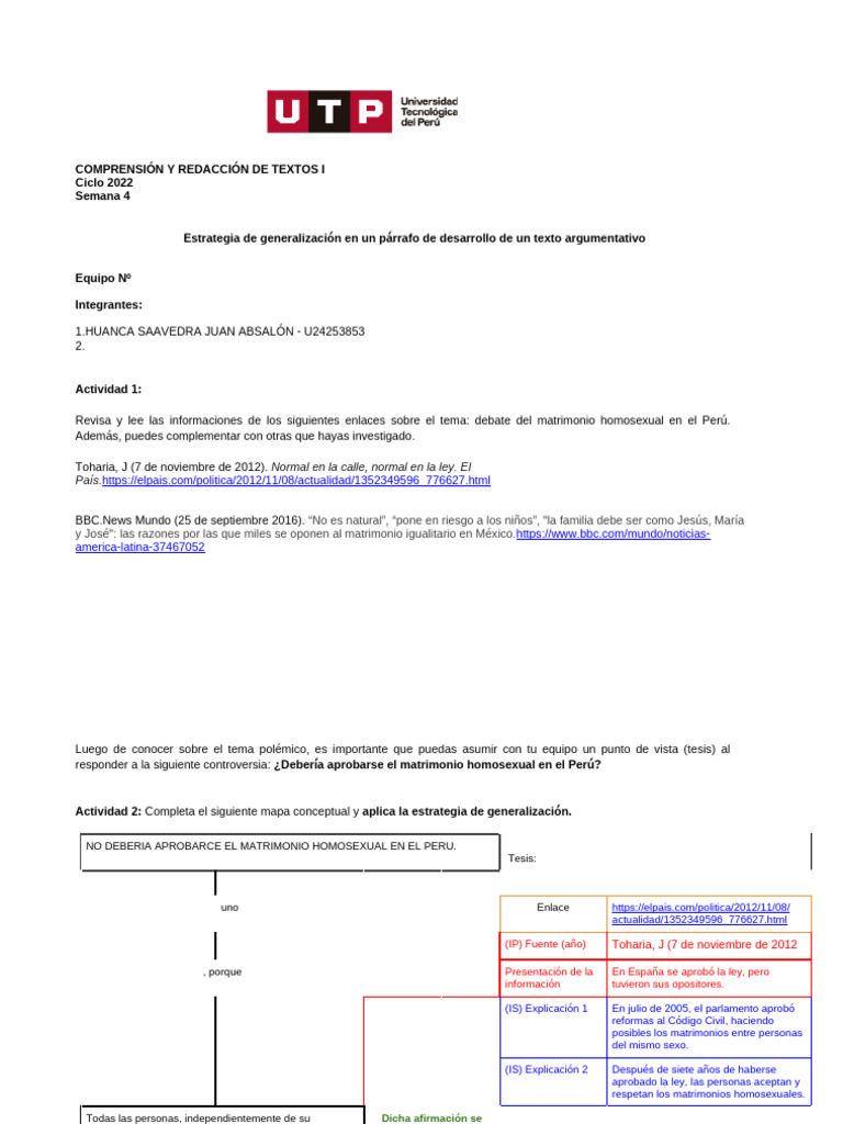 Avance para La PC1 | PDF