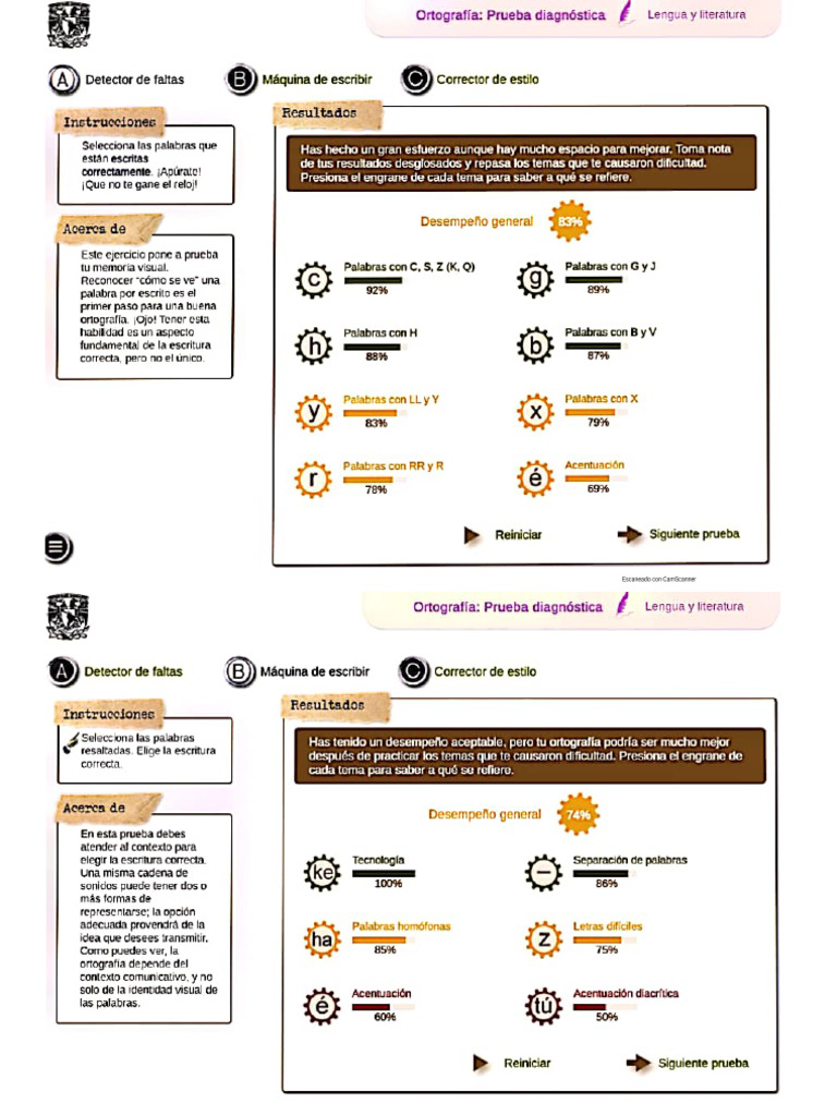 actividad oral y escrita | PDF