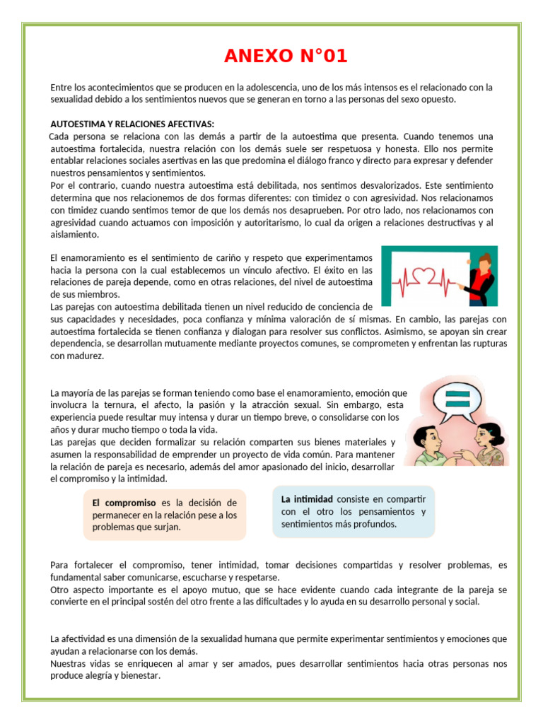 Unidad 7 - Anexos - Sem 1 - DPCC 4° | PDF