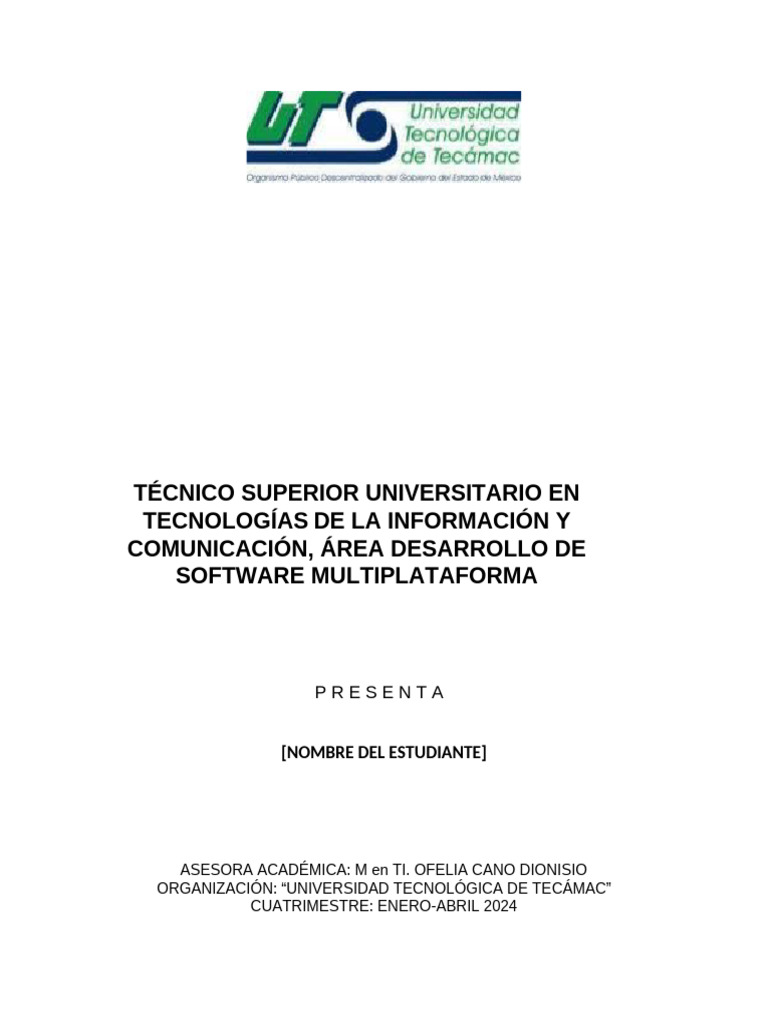 PORTADA uttec | PDF
