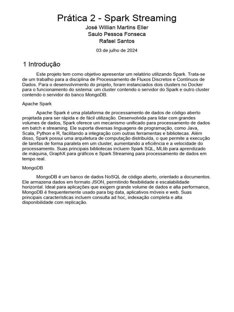 Spark Streaming | PDF