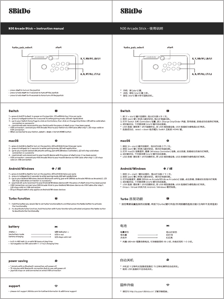 N30 Arcade Manual | PDF