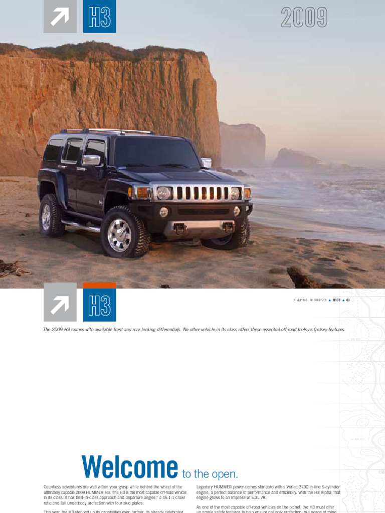 Hummer_US H3_2009 | PDF