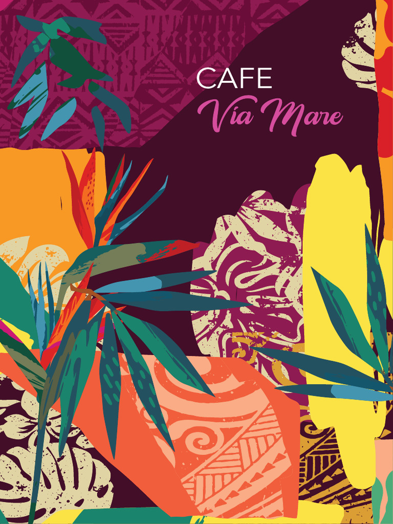 Cafe Via Mare Menu 2023 | PDF