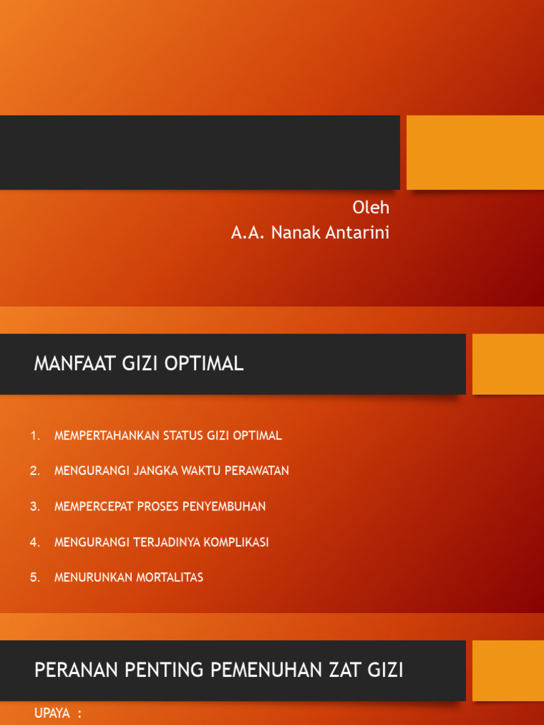 MONITORING DAN EVALUASI PFM DLM Terapi Gizi | PDF