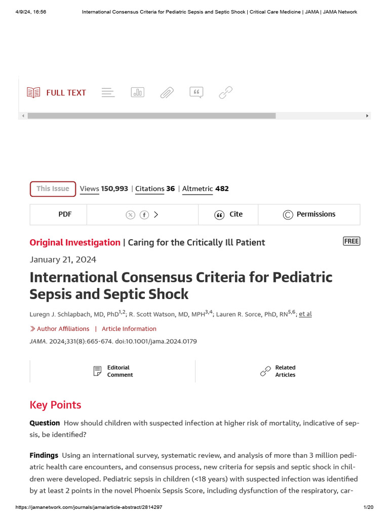 International Consensus Criteria for Pediatric Sepsis and Septic Shock _ Critical Care Medicine ...