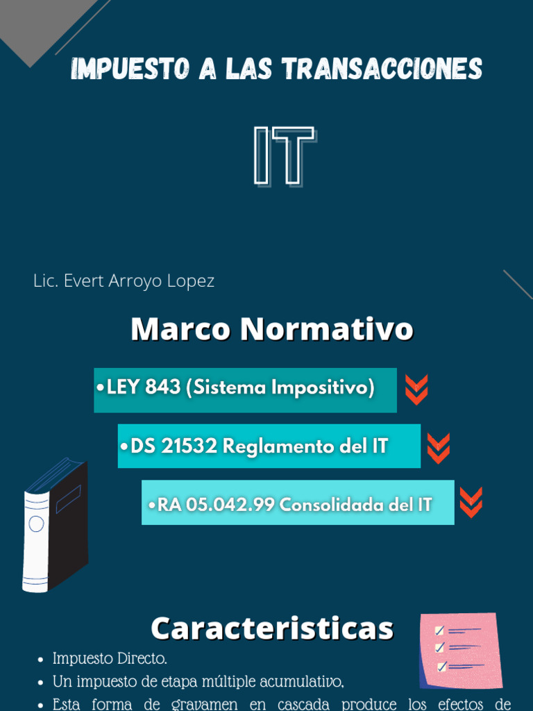 Impuesto A Las Transacciones | PDF