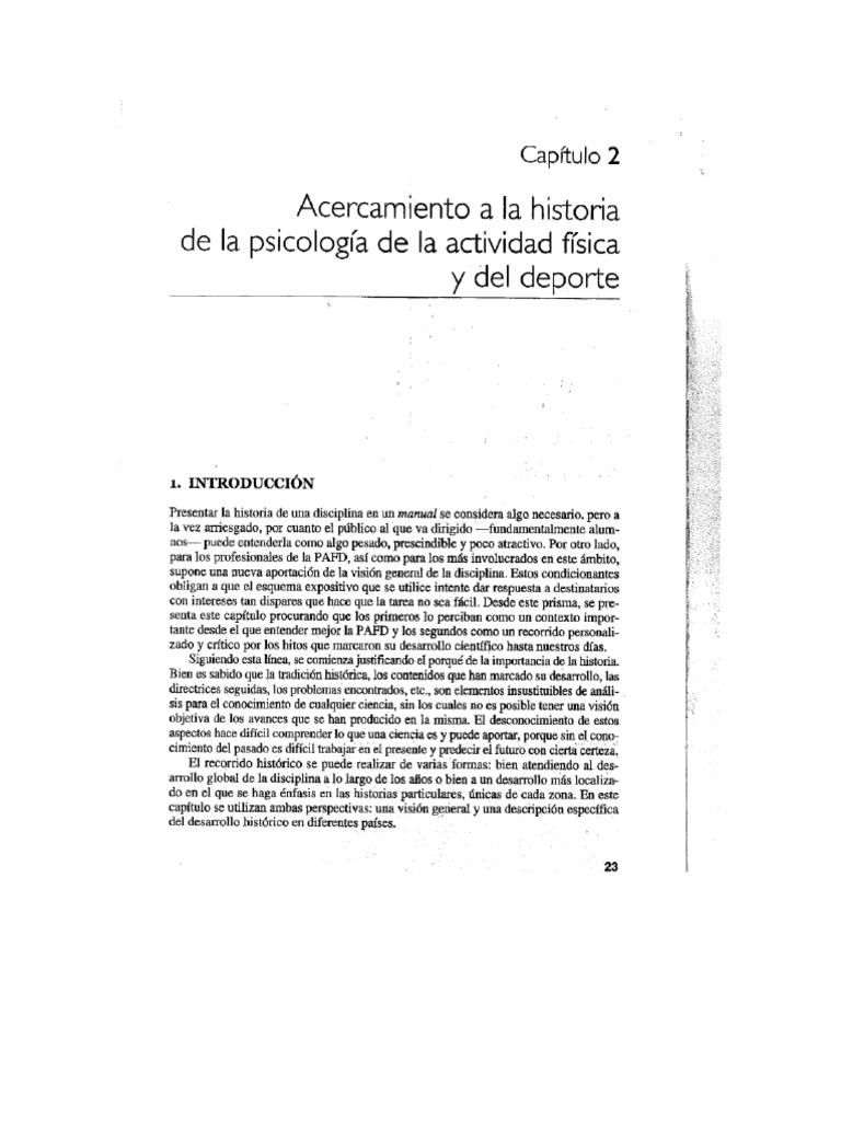Cap. 2 Historia de La Pafd - Dosil | PDF