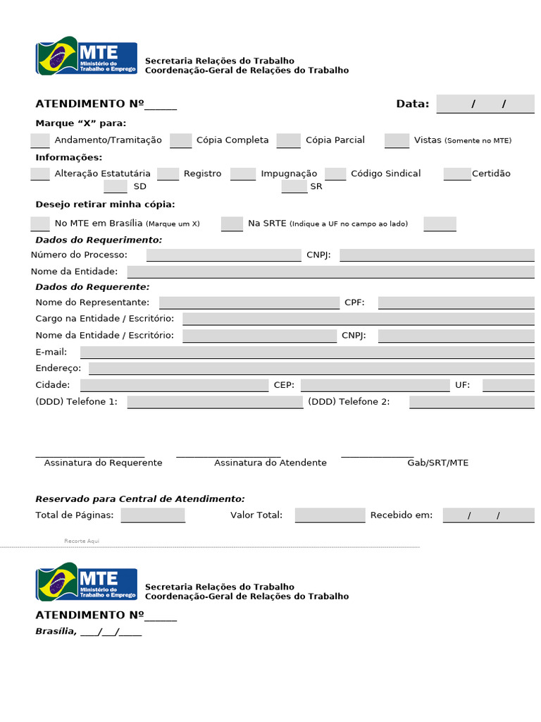 Requerimento Mte | PDF