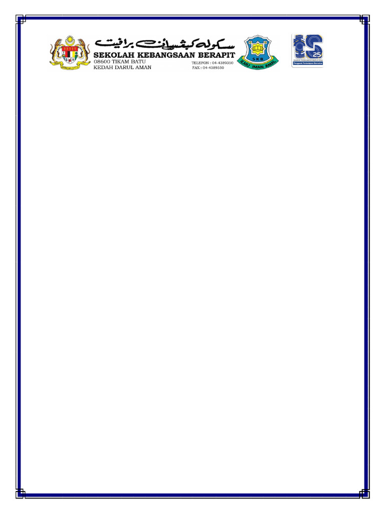 Ajk Kerja Program Penyayang 2024 | PDF