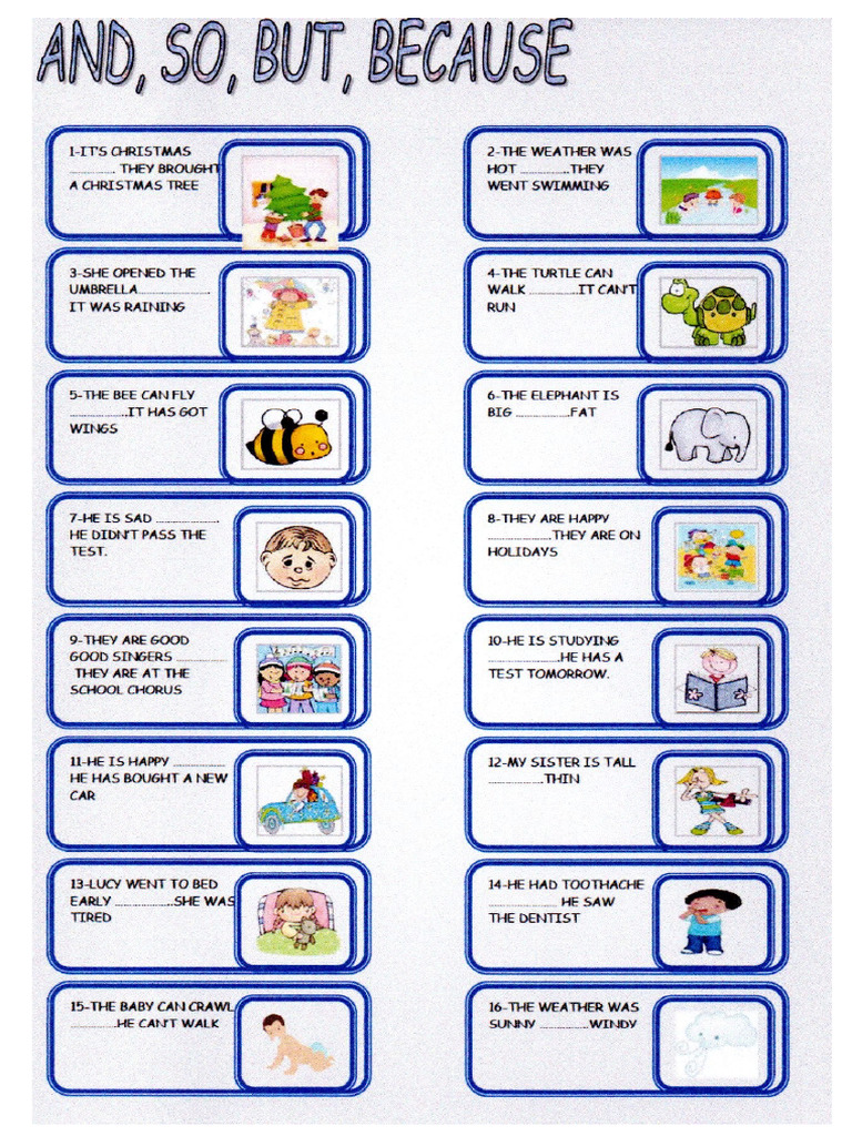 C9 conjunctions practice | PDF