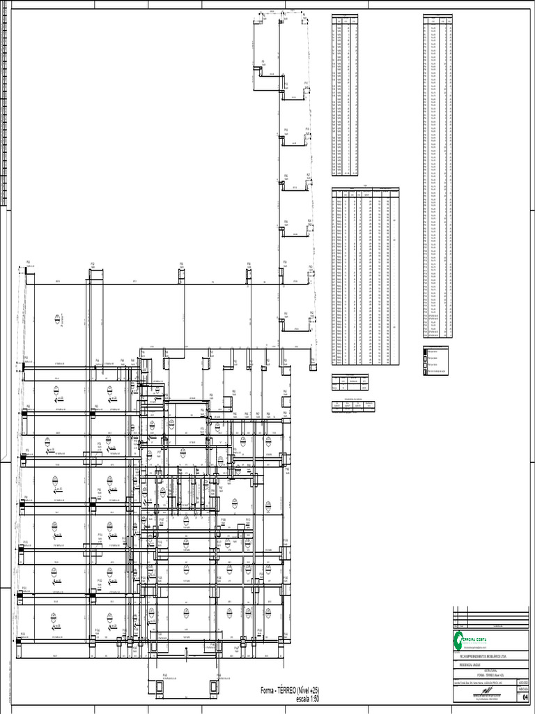 04 - Forma Térreo +700,3 (Nível +25) - A0 | PDF