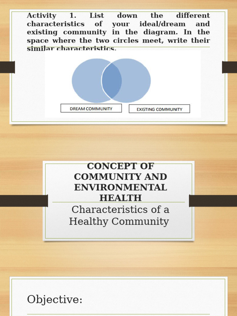 Health 9 Lesson 1concept of Community and Environmental Health | PDF ...