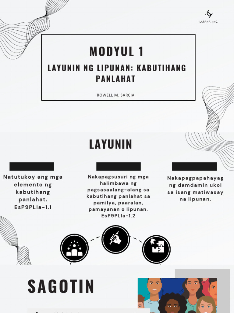 Esp 9 Modyul 1 Q1 | PDF