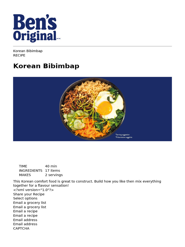 Bibimbap | PDF