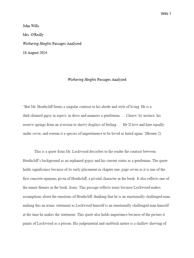 Wuthering Heights | PDF