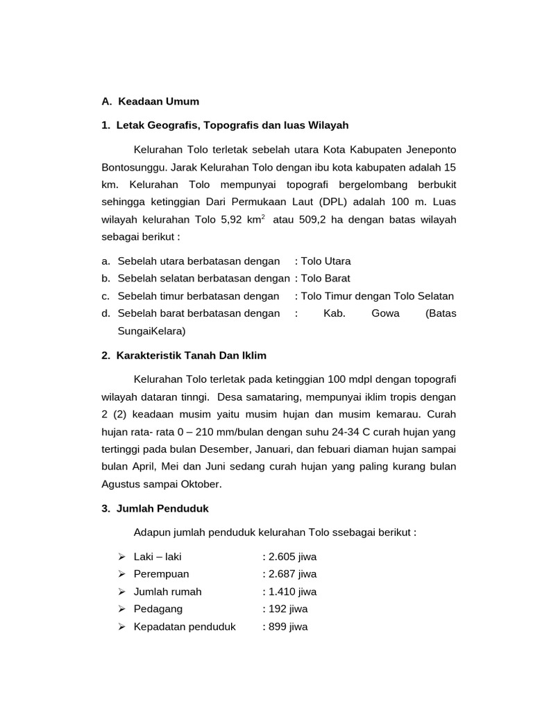 Hasil Identifikasi Kelara | PDF