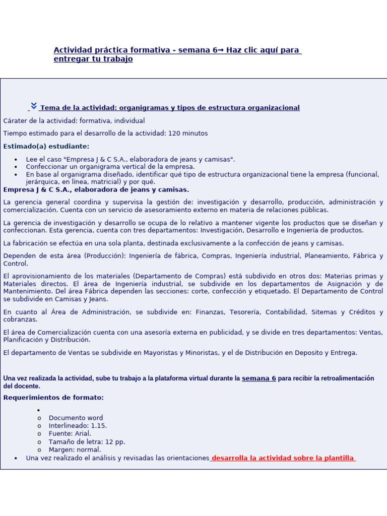 Admin - Tarea Sumativa Semana 6 | PDF