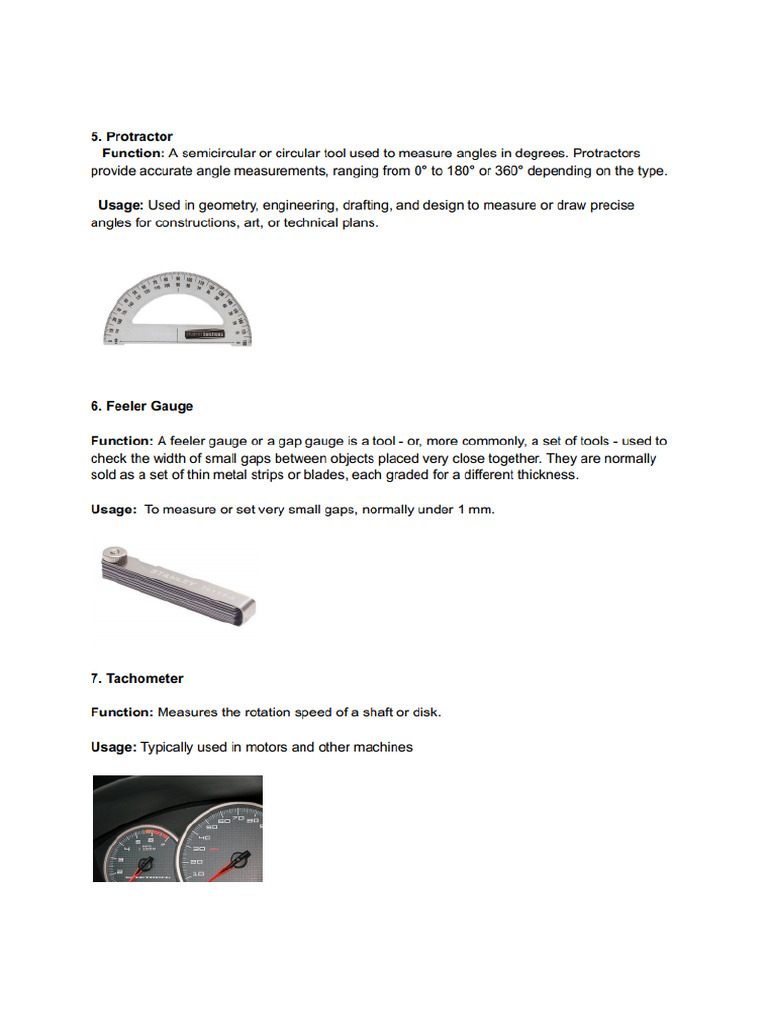 Measuring Tools-2 | PDF