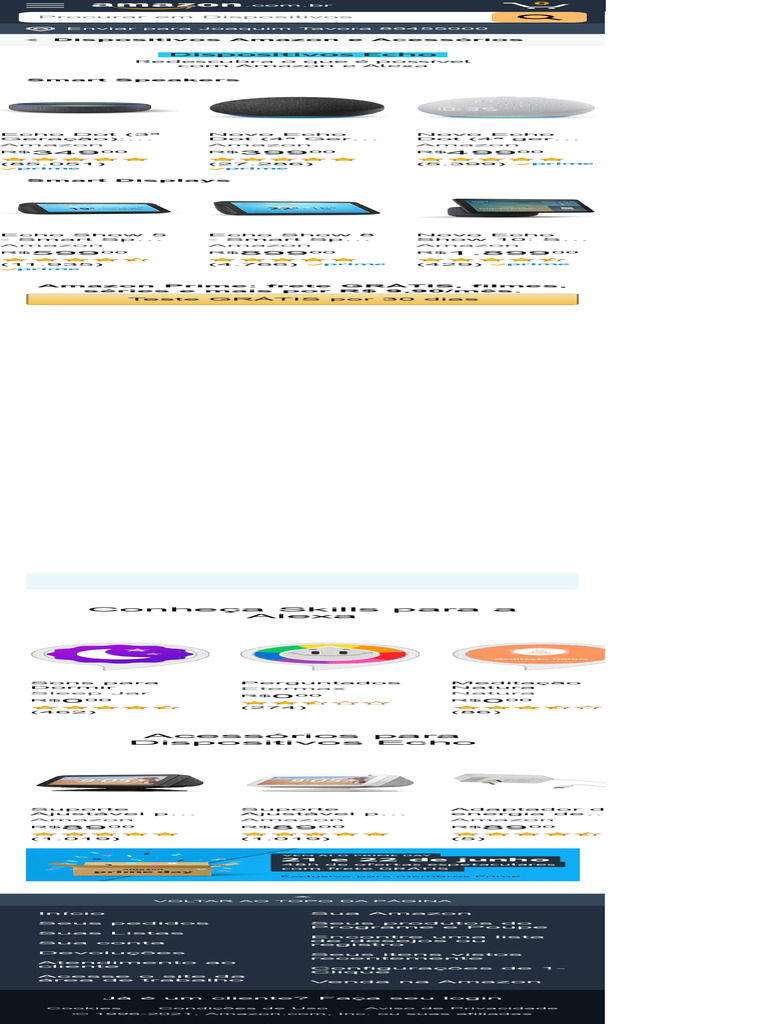 Dispositivos Echo | PDF | Amazon Echo