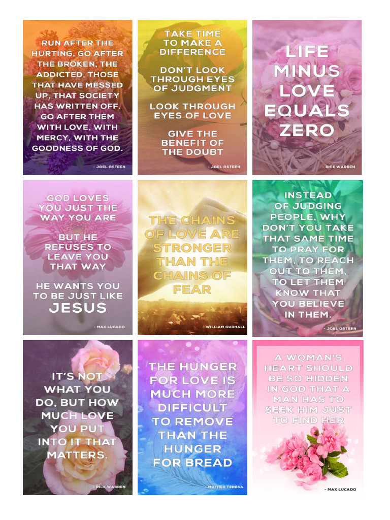 Love Quotes 1 | PDF