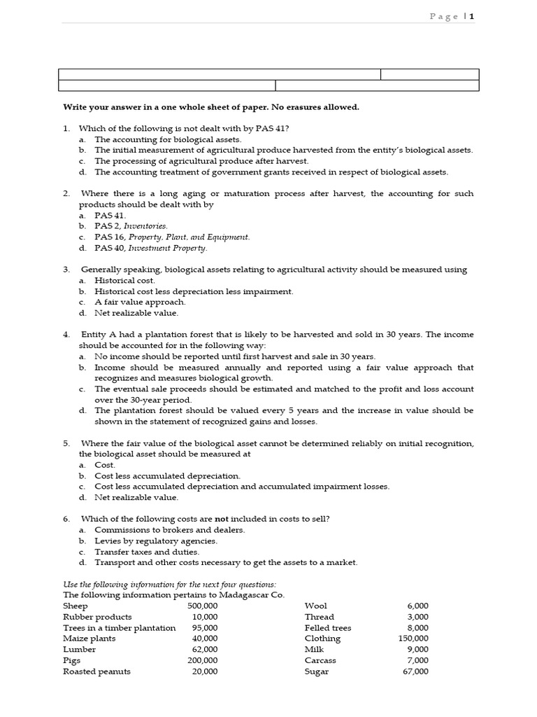FINAL EXAM IN ACCTG 211 Release To Students | PDF