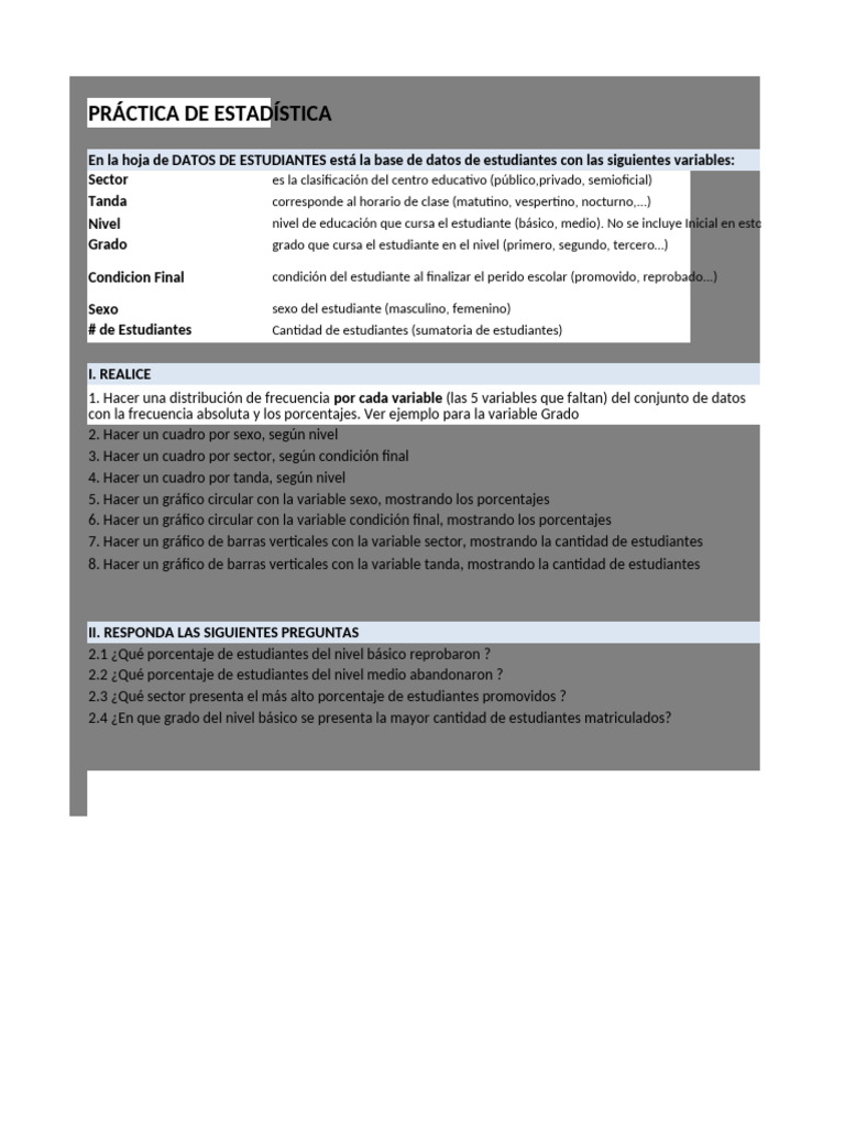 Práctica Tablas Y Graficos Pdf