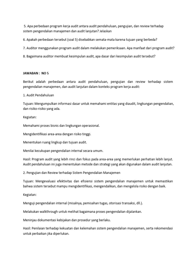 Jawaban Kelompok 3 Manajemen | PDF