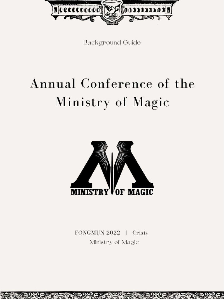 2022 FongMUN Ministry of Magic | PDF
