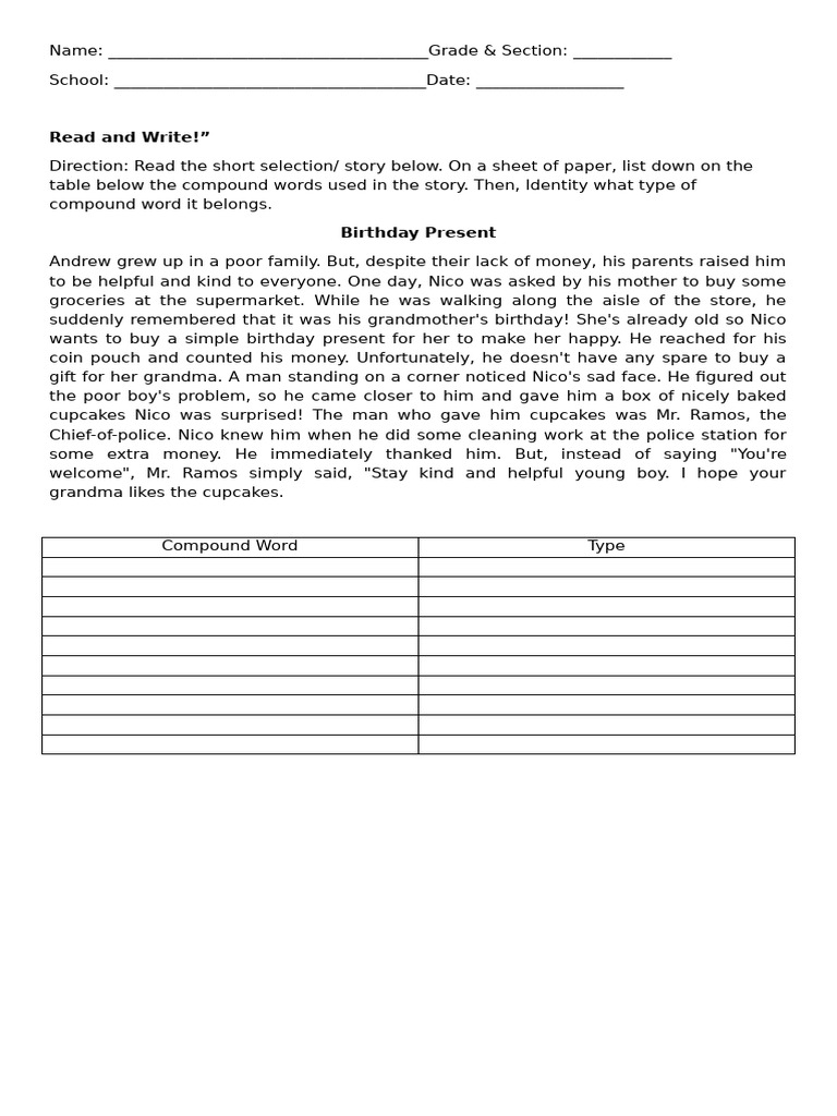 Activity q1 Week 4 | PDF