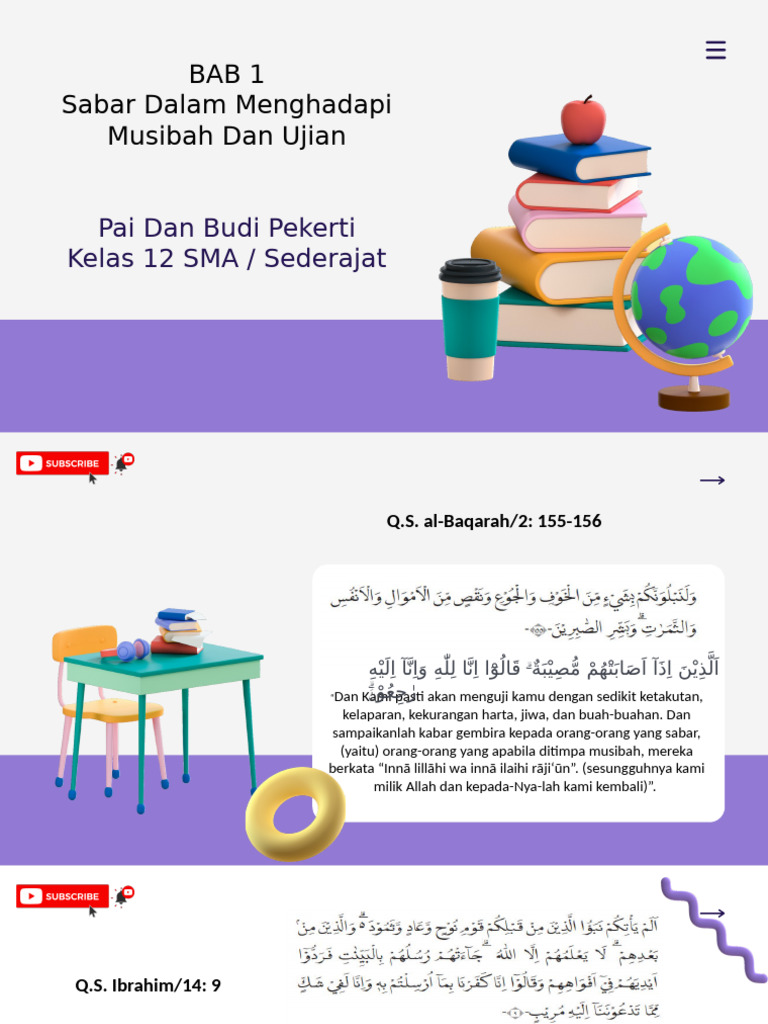 PAI Kelas 12 Bab 1 | PDF